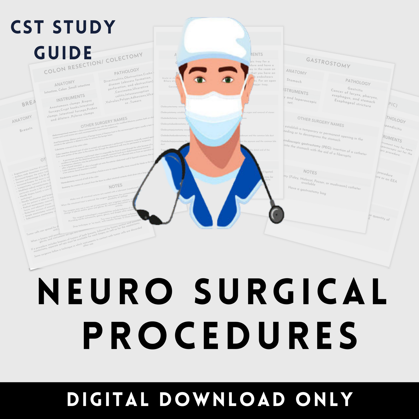 Neurology Surgical Procedures Study Guide – Artsyclinicalguide