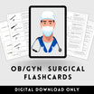OB Gyn Surgical Flashcards – Artsyclinicalguide