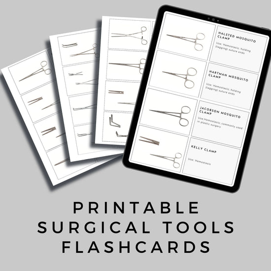 Full Bundle Surgical Instruments Flashcards – Artsyclinicalguide
