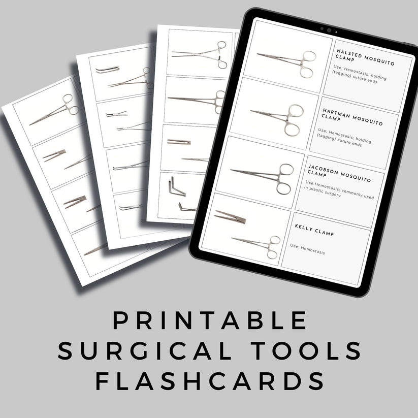 Full Bundle Surgical Instruments Flashcards – Artsyclinicalguide