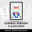 General Surgical Flashcards – Artsyclinicalguide